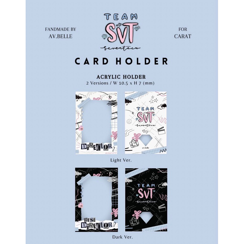 Jual [PO] Card Holder Team SVT | Shopee Indonesia