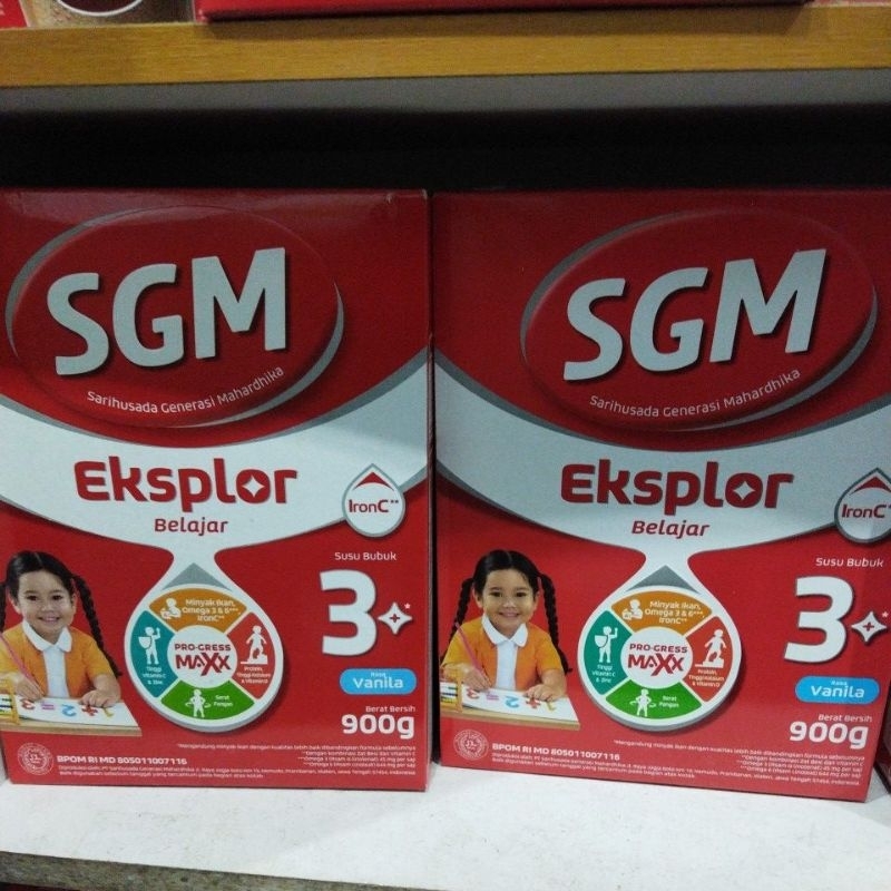 Jual SGM 3+ VANILA 900G | Shopee Indonesia