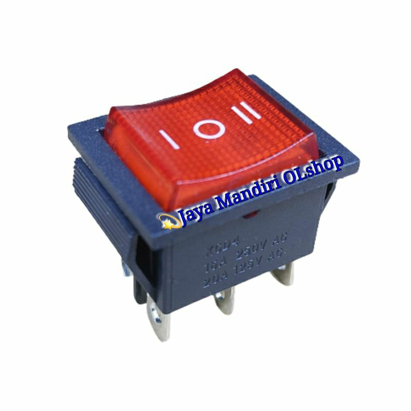 Jual Saklar Lampu Besar ON-OFF-ON 6Pin - Saklar Lampu 6 Kaki ON-OFF-ON ...
