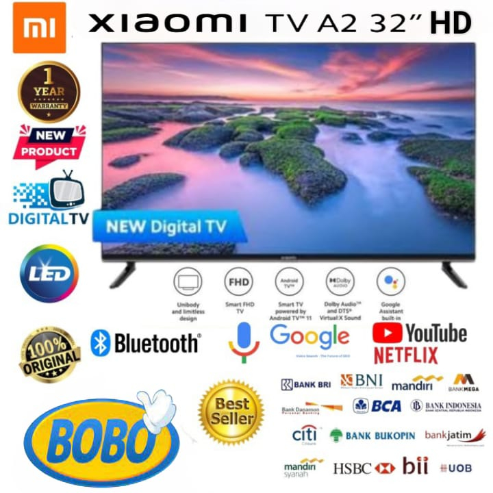 Jual Led Xiaomi 32 inch Mi TV A 32 Smart Google Tv 32 inch L32M8 ...