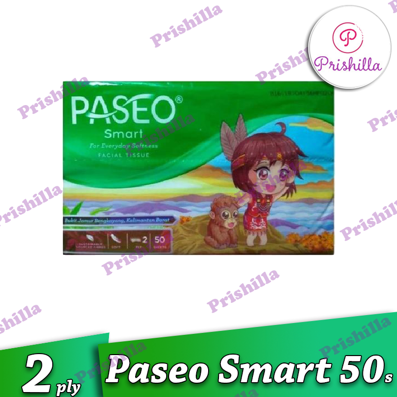 Jual Tissue Paseo Smart Travel Pack 50 lembar 2ply / Tisu Paseo Travel ...
