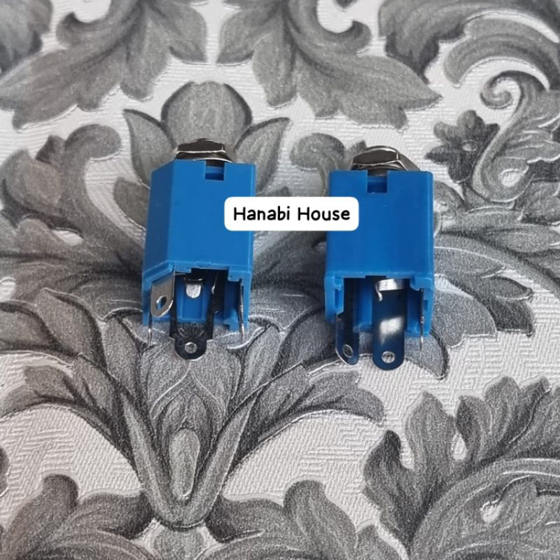 Jual Soket Akai Stereo Mono Socket Segi Biru | Shopee Indonesia