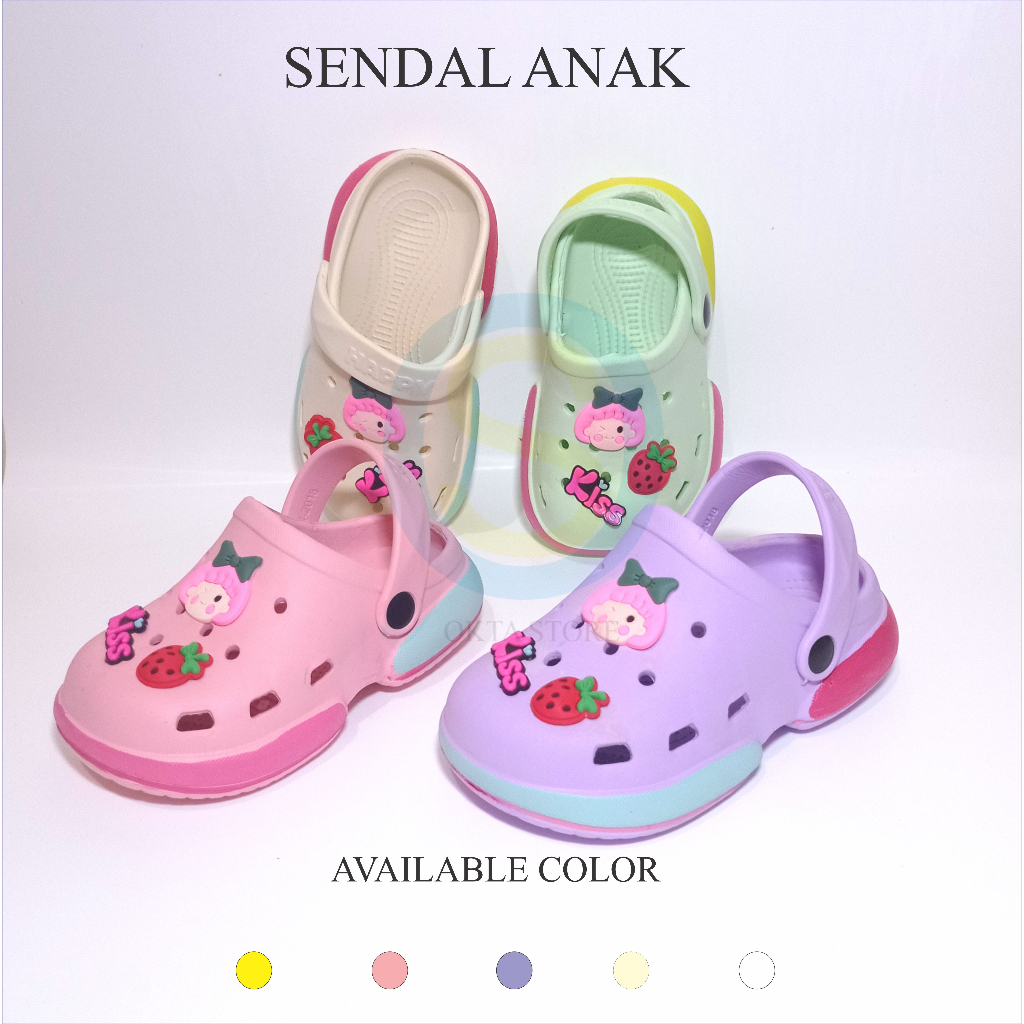 Jual SENDAL BAIM ANAK PEREMPUAN NEW / SENDAL ANAK PEREMPUAN MODEL BAIM ...
