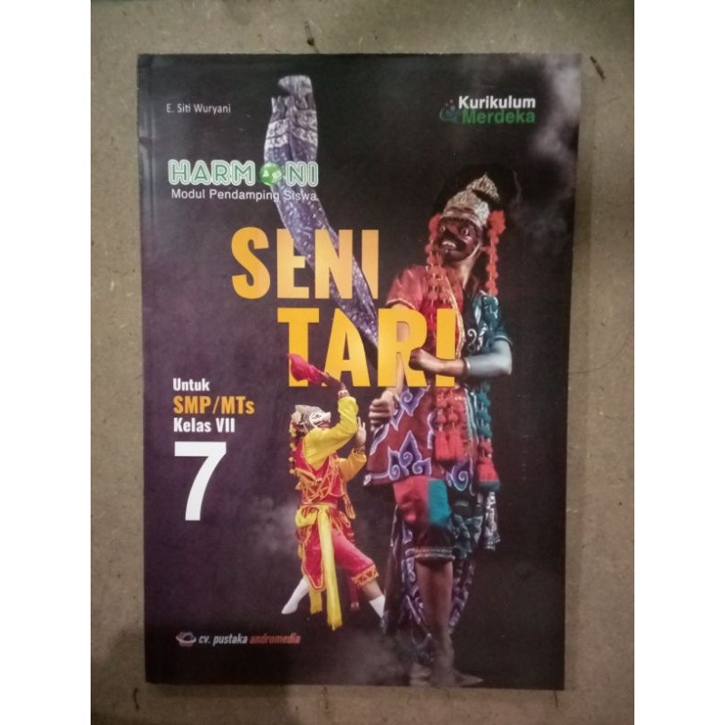 Jual BUKU HARMONI SENI TARI SMP/MTS KELAS 7 KURIKULUM MERDEKA | Shopee Indonesia