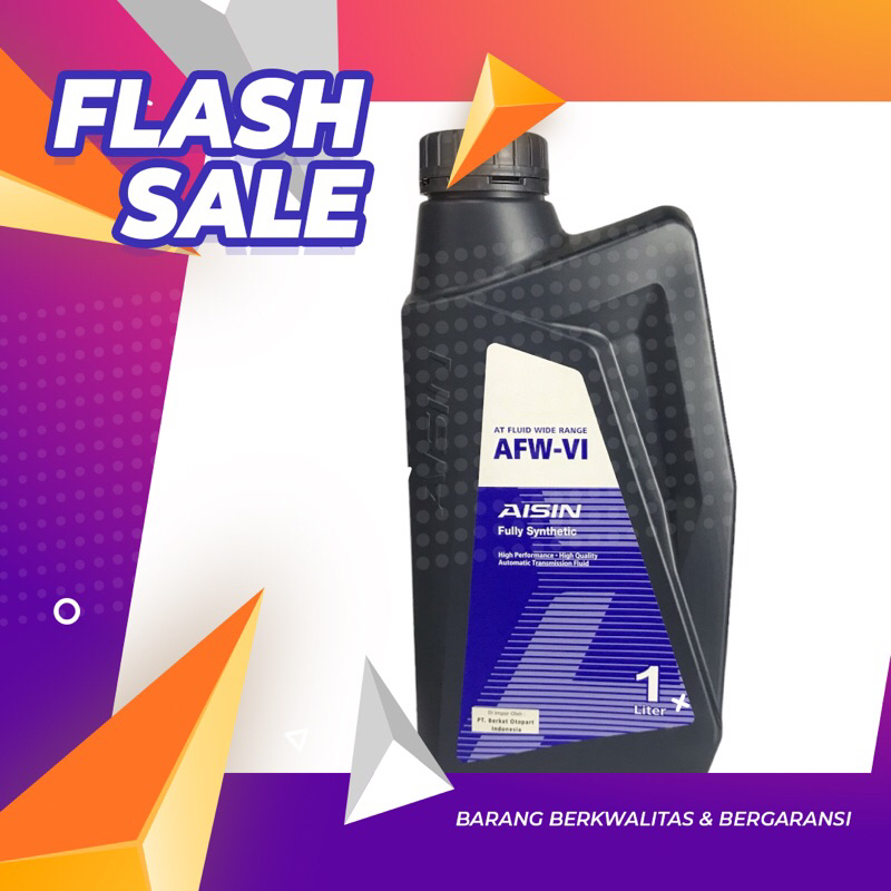 Jual ATF Aisin AFW Dextron VI/ Oli matik/ transmisi matik 1 liter/oli ...
