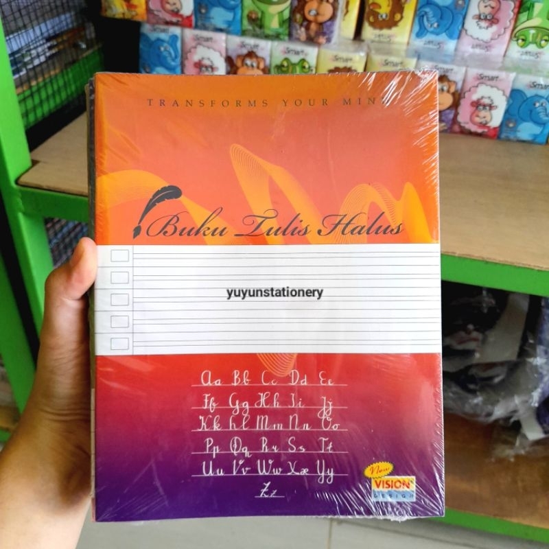 Jual (Isi 10) Buku Tulis Halus Vision 38 Lembar | Buku Halus 1 Pak ...