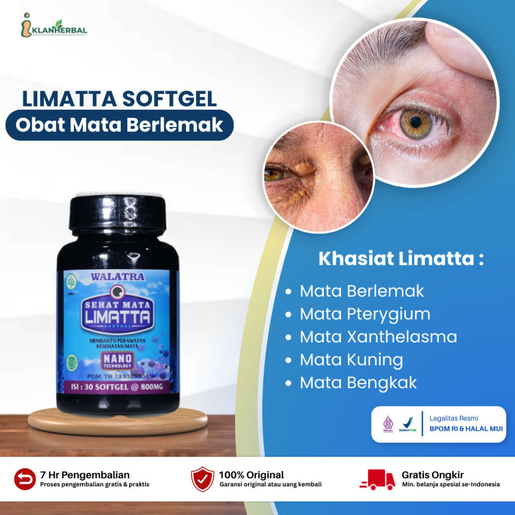 Jual Limatta Untuk Mata Berlemak, Mata Pterygium, Xanthelasma lemak Mata Gumpalan Plak, Mata ...