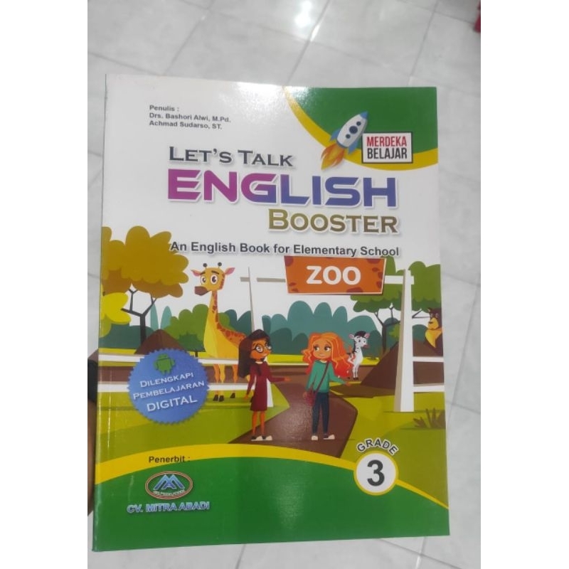 Jual LET`S TALK ENGLISH BOOSTER (DILENGKAPI PEMBELAJARAN DIGITAL) KELAS SD 3 MERDEKA BELAJAR ...