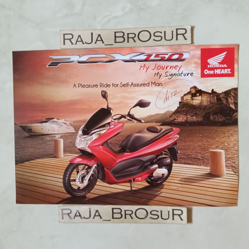 Jual Poster brosur katalog flyer Honda PCX 150/PCX150 2012 | Shopee Indonesia