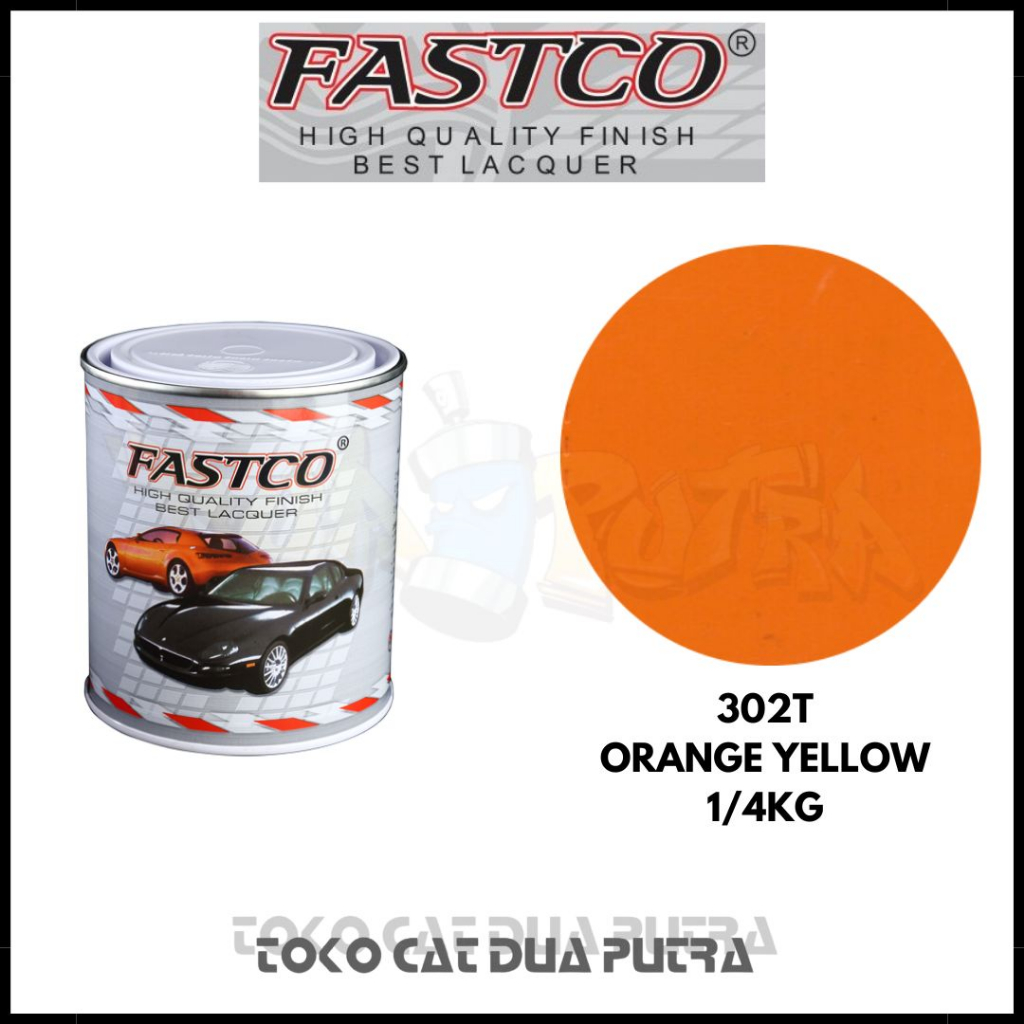 Jual Cat Duco Fastco 1/4Kg 302T Orange Yellow | Shopee Indonesia