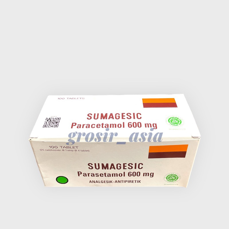 Jual Sumagesic Paracetamol Tablet 1 Box Isi 25 Strip | Shopee Indonesia