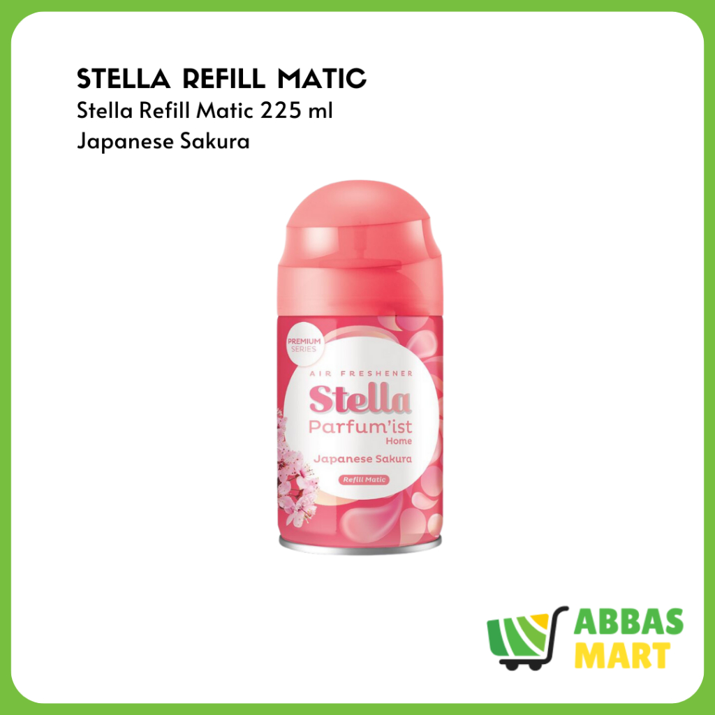 Jual STELLA Refill Matic 225 ml Isi Ulang Pengharum Ruangan Semprot ...