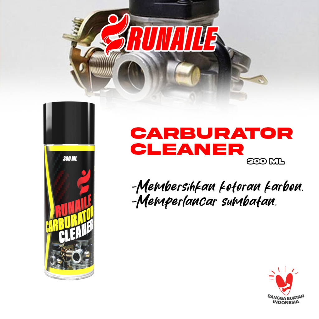 Jual RUNAILE CARBURATOR CLEANER 300ml / pembersih karburator/karburator ...