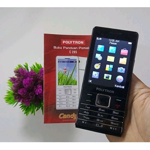 Jual Hp Candybar Polytron C285 Black | Shopee Indonesia