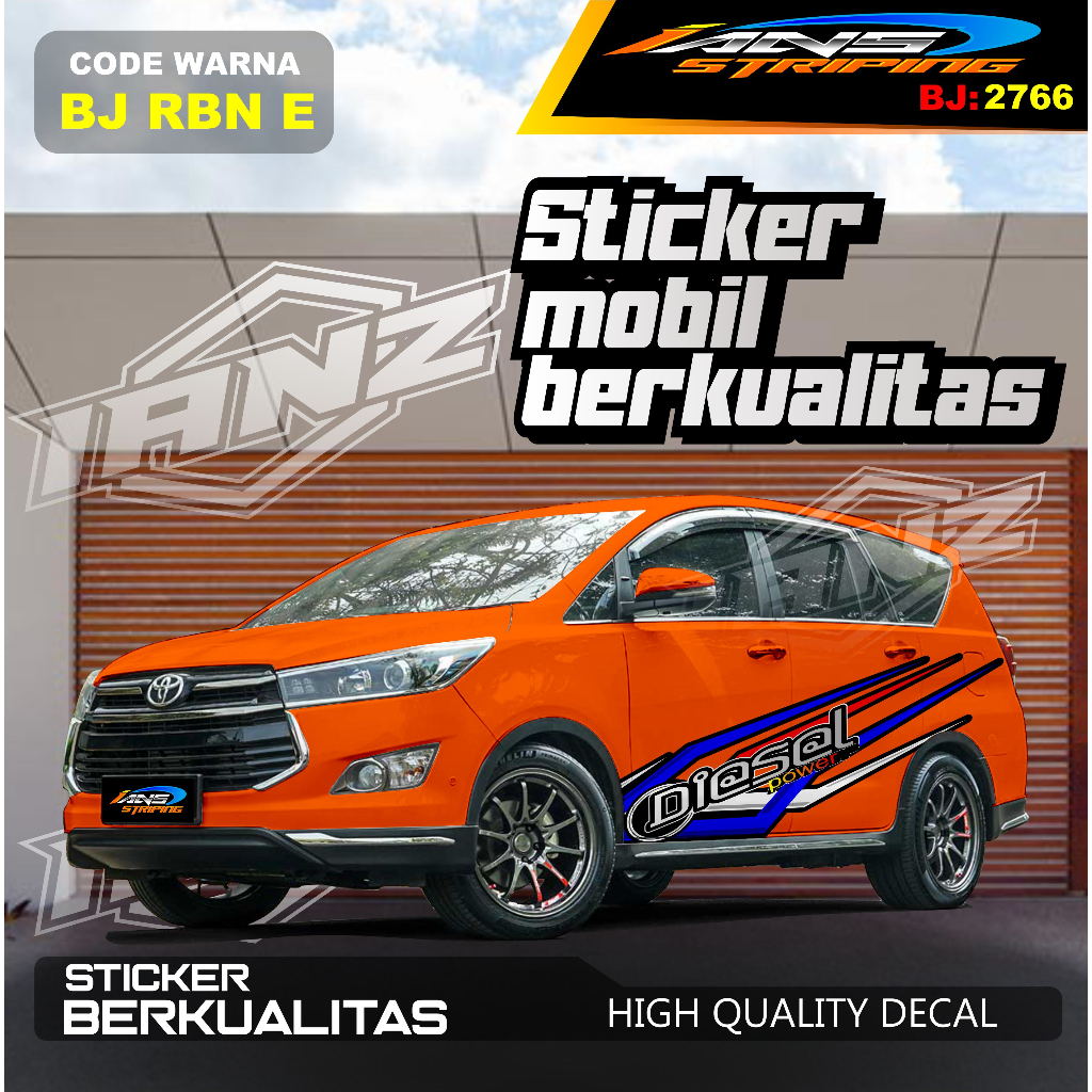 Jual STIKER DECAL SIAP PAKAI SEMUA JENIS MOBIL-STIKER VARIASI FREE ...