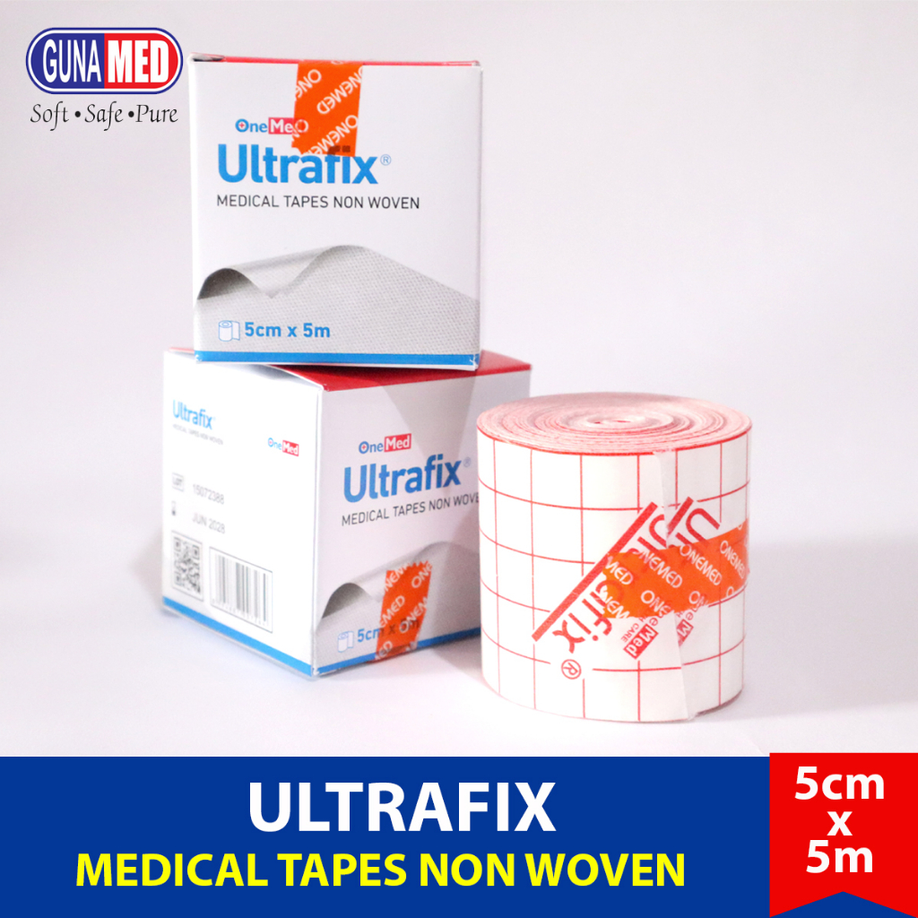 Jual Ultrafix Medical Tapes Non Woven One Med/ Plester Luka | Shopee ...