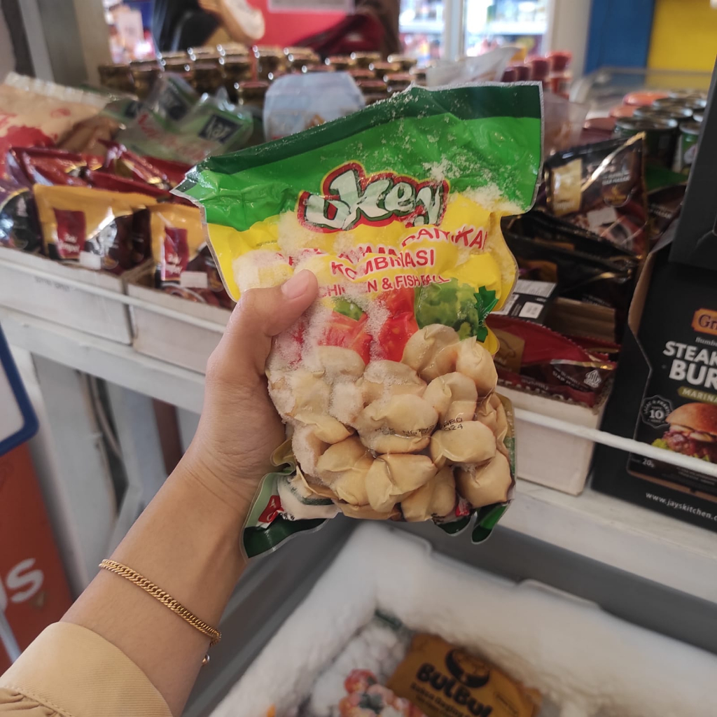 Jual OKEY BAKSO AYAM KOMBINASI IKAN 500GR //bakso ayam dan ikan ...