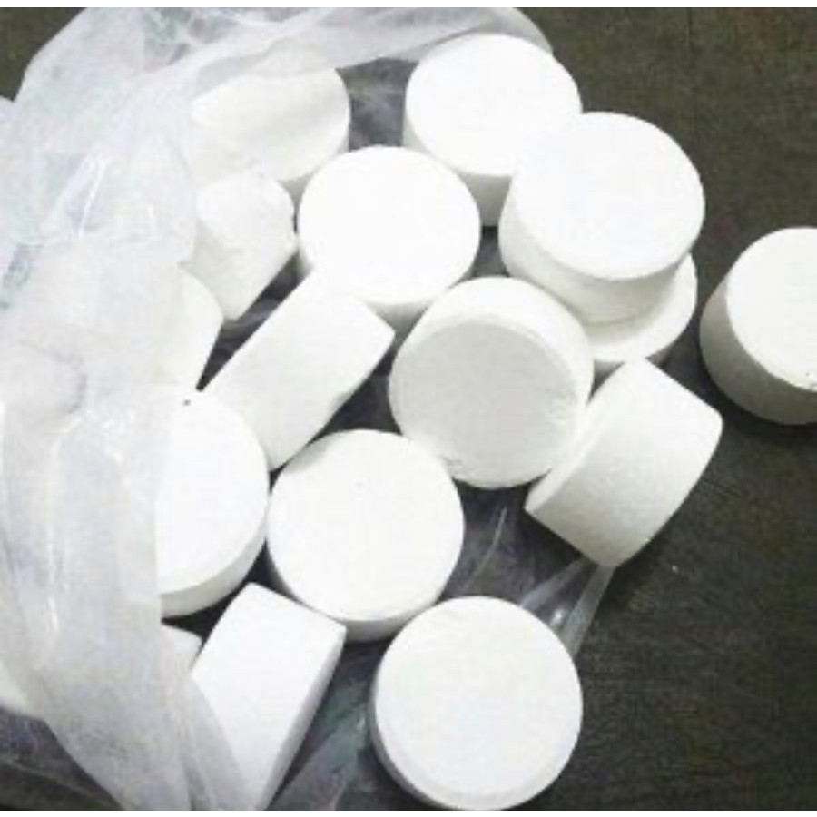 Jual Kaporit Padat Model Kecil 1Kg Penjernih Air Kolam Renang | Shopee ...