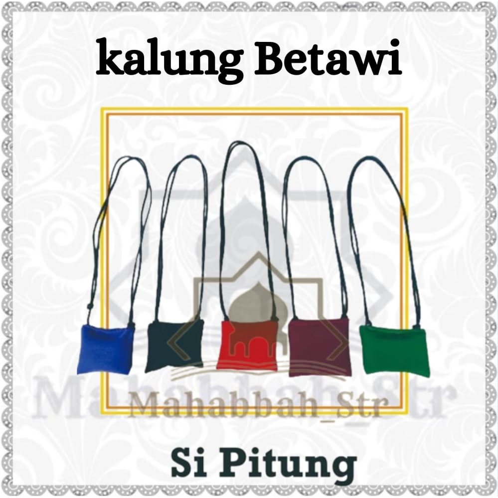 Jual Kalung Si Pitung Kalung Betawi Untuk Anak dan Dewasa | Shopee ...