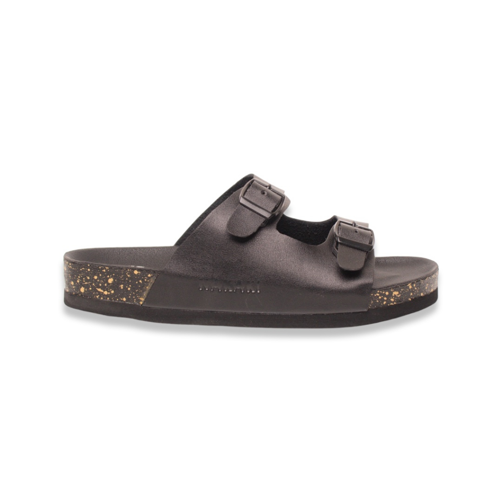 Jual Sandal Dewasa Unisex - Slip On / Nakaki - Pollo III Full Black ...