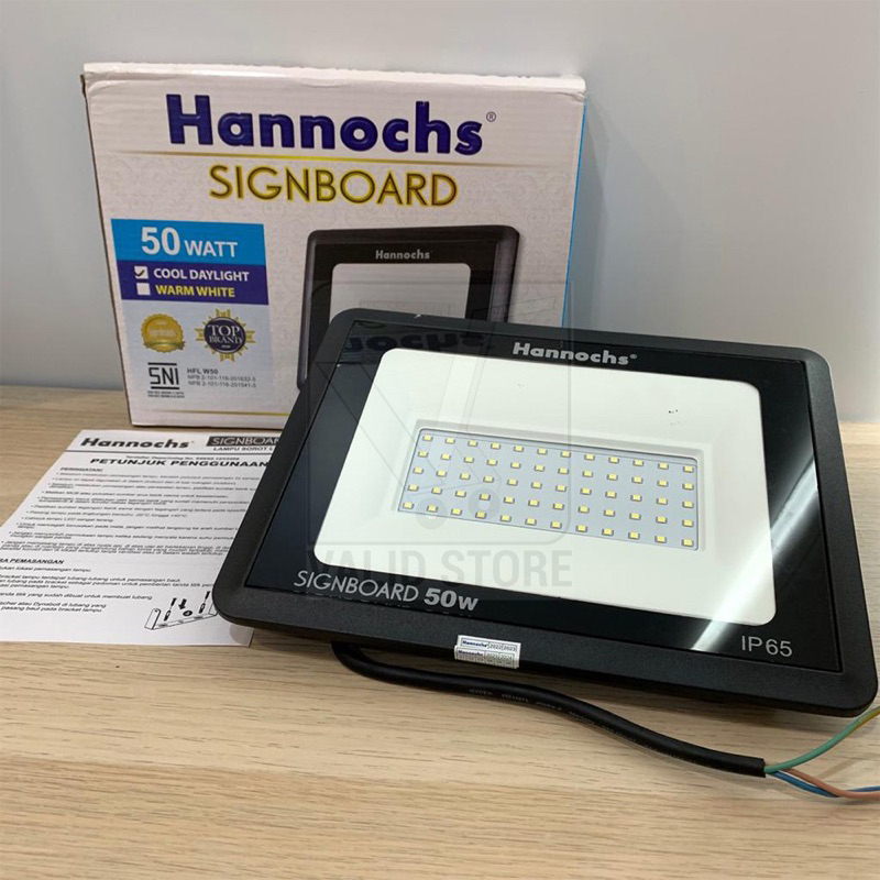 Jual Hannochs Signboard Lampu Sorot / TembaK 50W / 50 Watt | Shopee ...