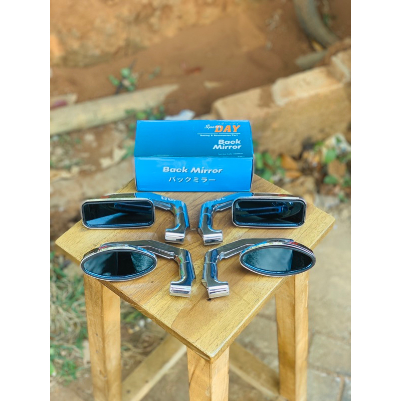 Jual spion tanduk spion model tanduk crom kaca spion tanduk oval dan ...