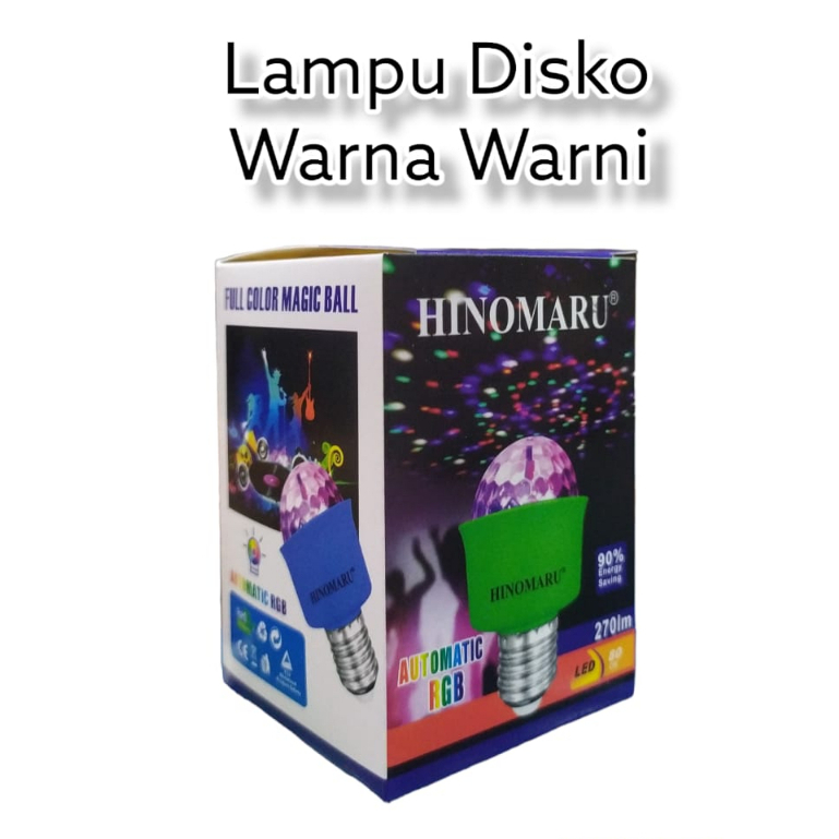 Jual Lampu Disko RGB Full LED Warna Warni Lampu Tumblr Kecil Kelap ...