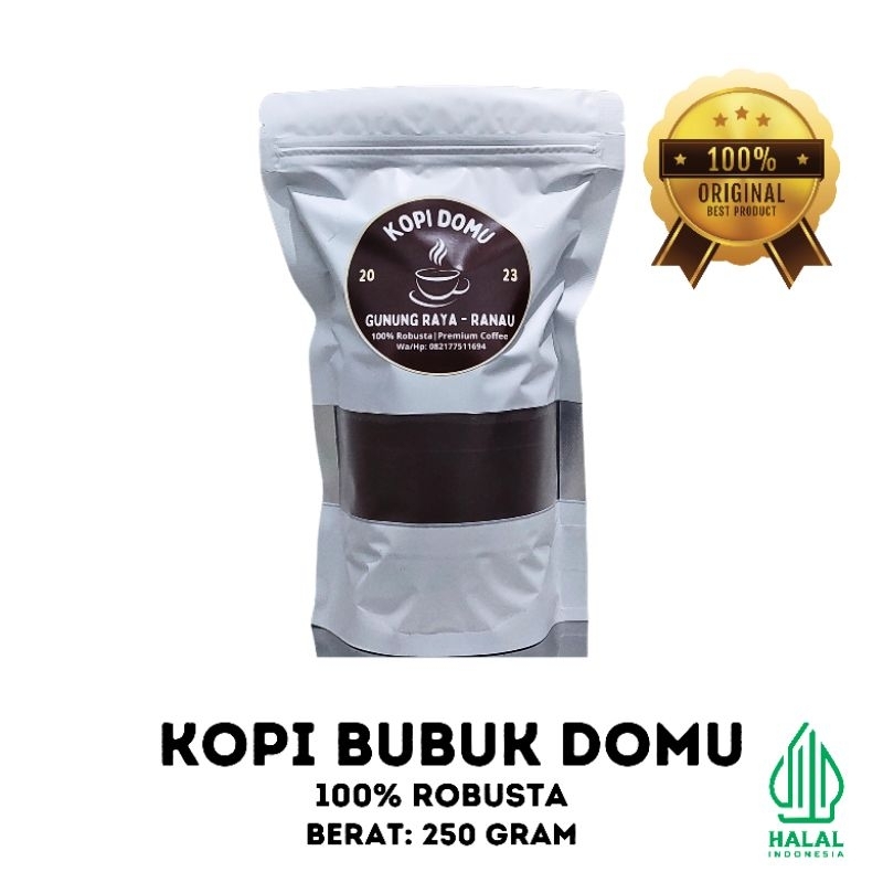 Jual Kopi bubuk Robusta Lampung (premium) 100% biji kopi pilihan ...