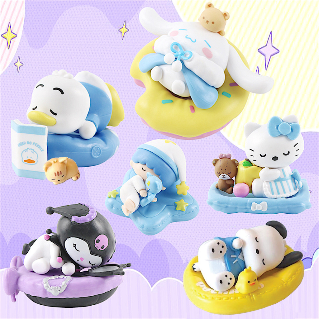 Jual Jual SATUAN / SET Figure Sanrio Sleep Tight Topper Cake | Shopee ...