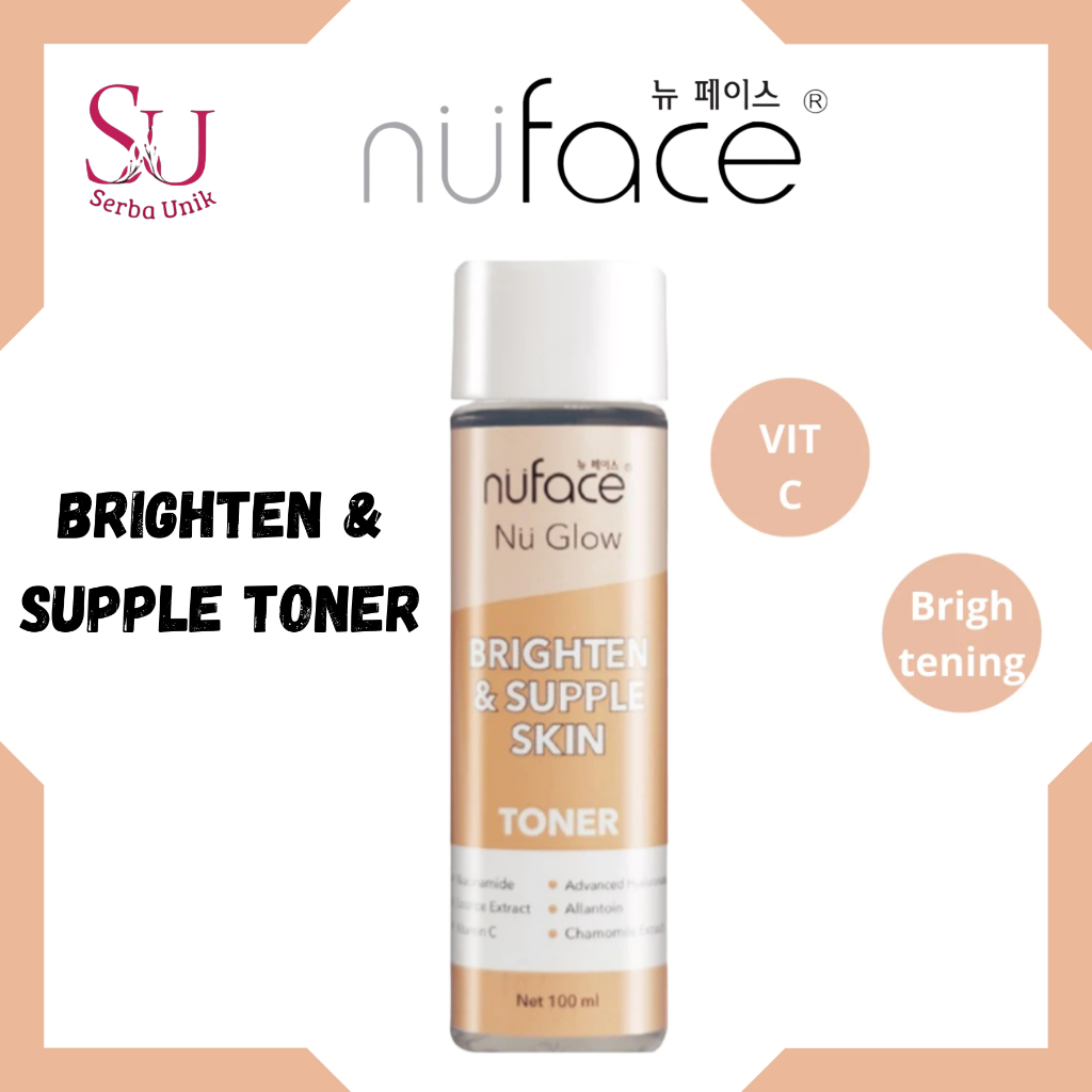 Jual Nuface Nu Glow Brighten & Supple Skin Toner 100ml | Shopee Indonesia