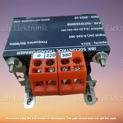 Jual Trafo Control BK50 50VA BK 50 BK-50VA BK50VA Transformer Travo ...