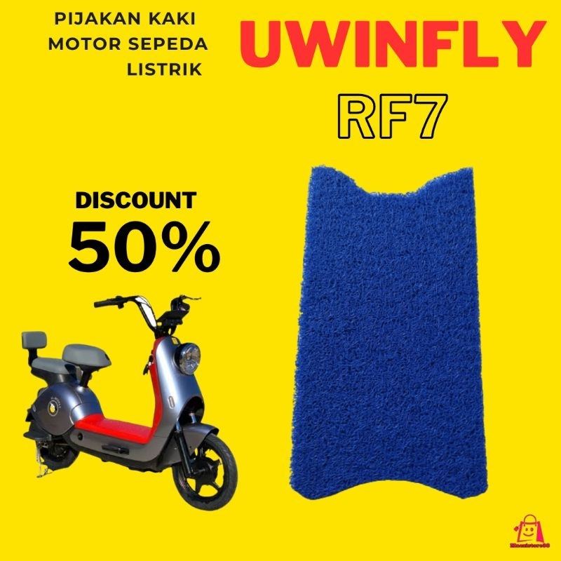 Jual COD Karpet sepeda motor listrik UwinFly RF7 Pelindung Aki Sepeda ...