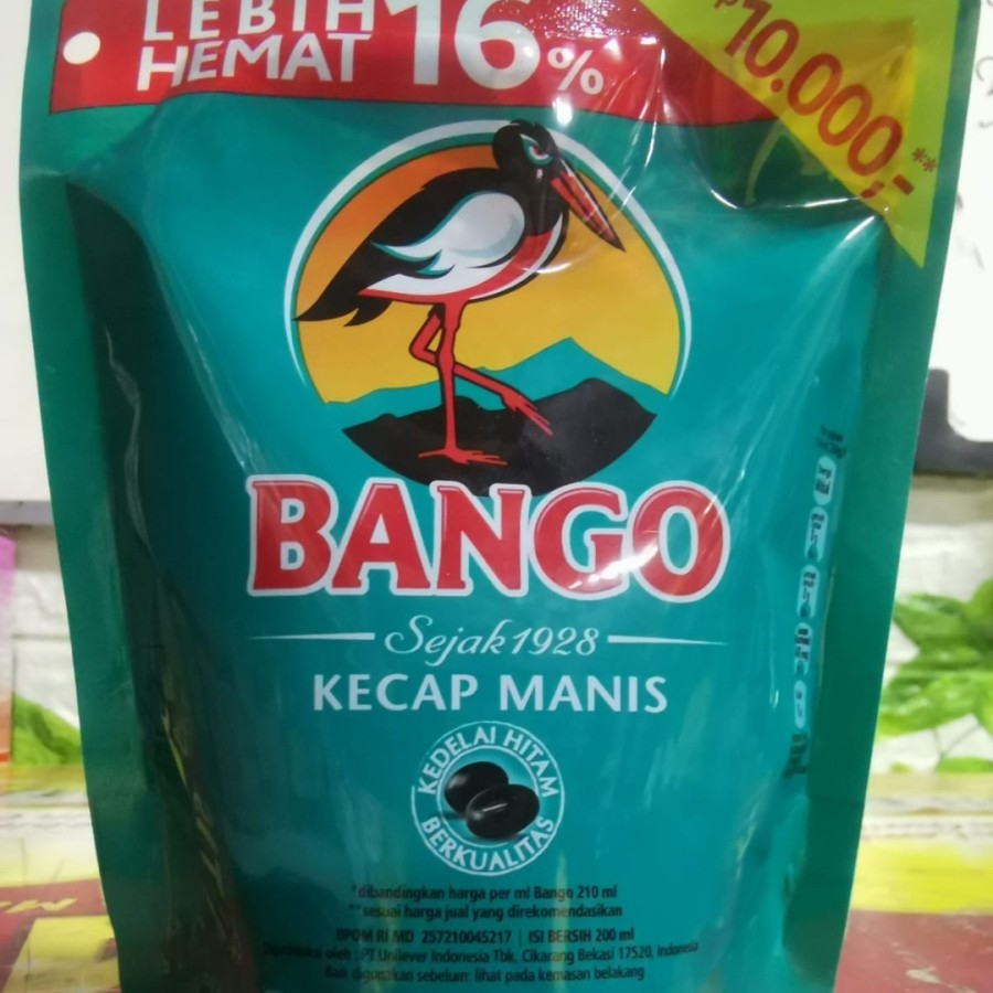Jual kecap Bango manis Bango 210 ml 1 pouch Terlaris | Shopee Indonesia