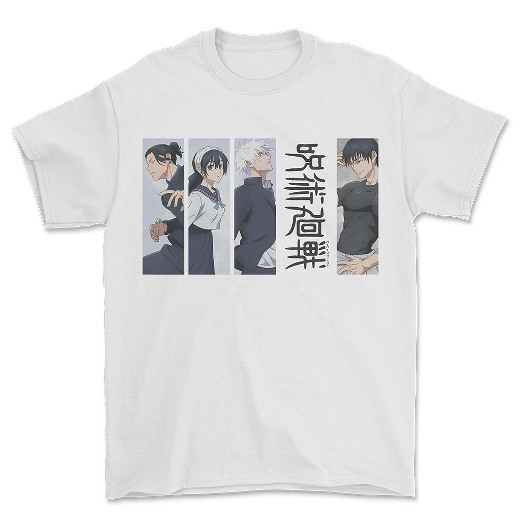 Jual Kaos Anime Jujutsu Kaisen - T Shirt Anime Gojo Satoru Geto Suguru ...