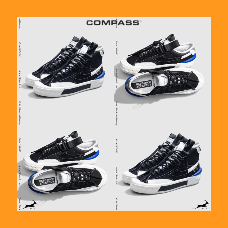 Jual [ORIGINAL] Compass Proto 2 High / Compass Proto 2 Low | Shopee ...