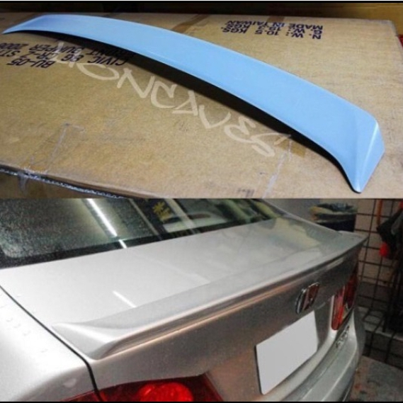 Jual Ducktail Spoiler for Civic FD 06-11 Plastik PP Made in Taiwan 100% ...