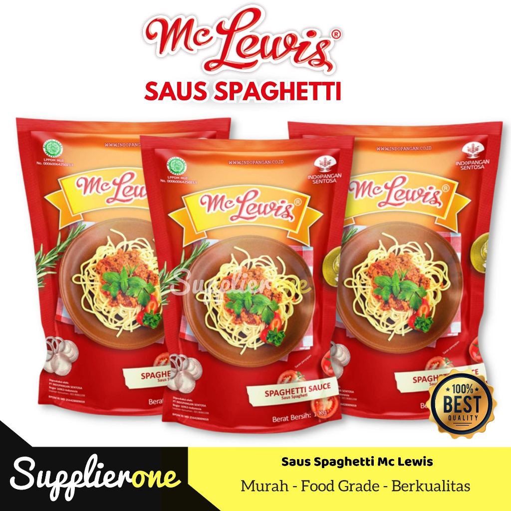 Jual Saus Spaghetti Mc Lewis / Saus Spaghetti 1kg / Mc Lewis Saus ...