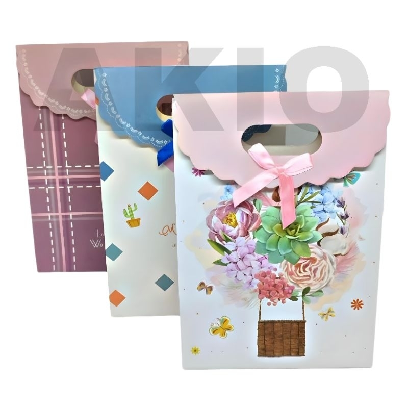 Jual Paper Bag Kertas Tas Kado KARAKTER LUCU MEDIUM Goodie Bag Hadiah ...
