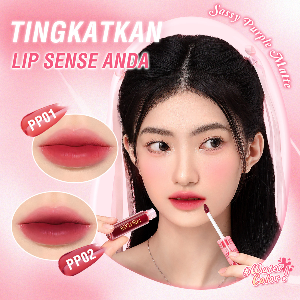 Jual PINKFLASH Water Ink Airy Matte Lip Tint Transfer-proof Tahan lama Soft Airy-like Matte ...