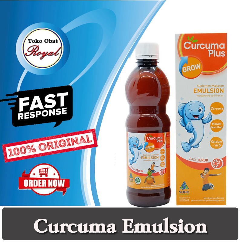 Jual Curcuma Plus Emulsion Multivitamin Pertumbuhan Anak | Shopee Indonesia