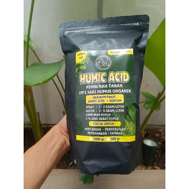 Jual ASAM HUMAT 1KG LARUT DALAM AIR/ HUMIC ACID 1KG/ SOMIC ASAM HUMAT PUPUK ORGANIIK | Shopee ...