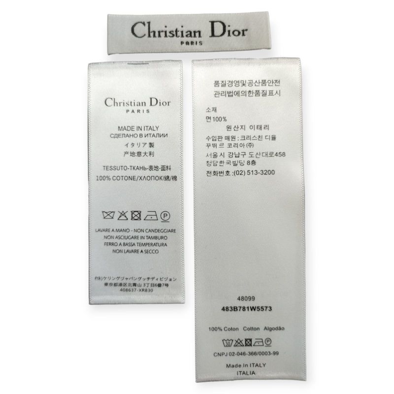 Jual LABEL TAG WASH DIOR CHR15T14N D10R HIGH QUALITY | Shopee Indonesia
