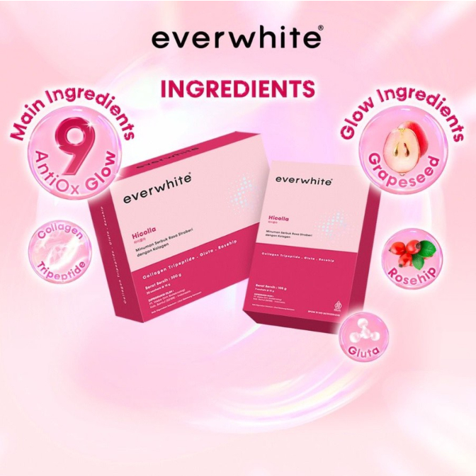 Jual Everwhite Hicolla Minuman Collagen | Shopee Indonesia