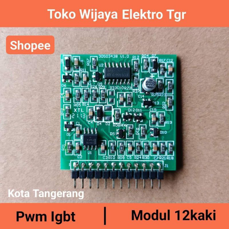 Jual Mesin Las Sparepart | Modul Pwm Igbt 12 kaki | Shopee Indonesia