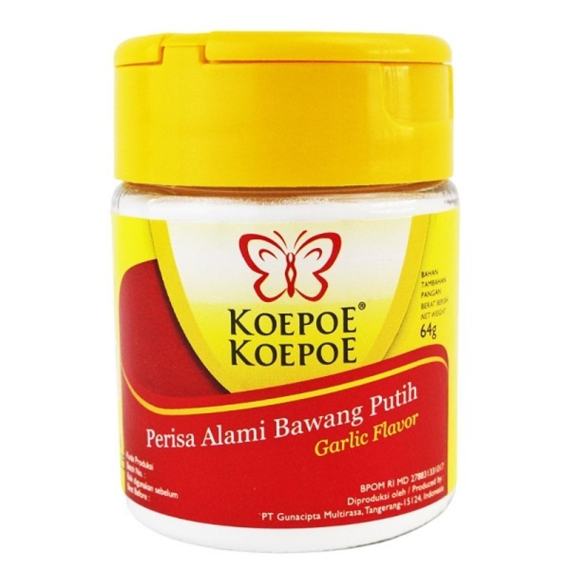 Jual koepoe koepoe bawang putih bubuk 64gr//koepoe koepoe perisa alami bawang putih | Shopee ...