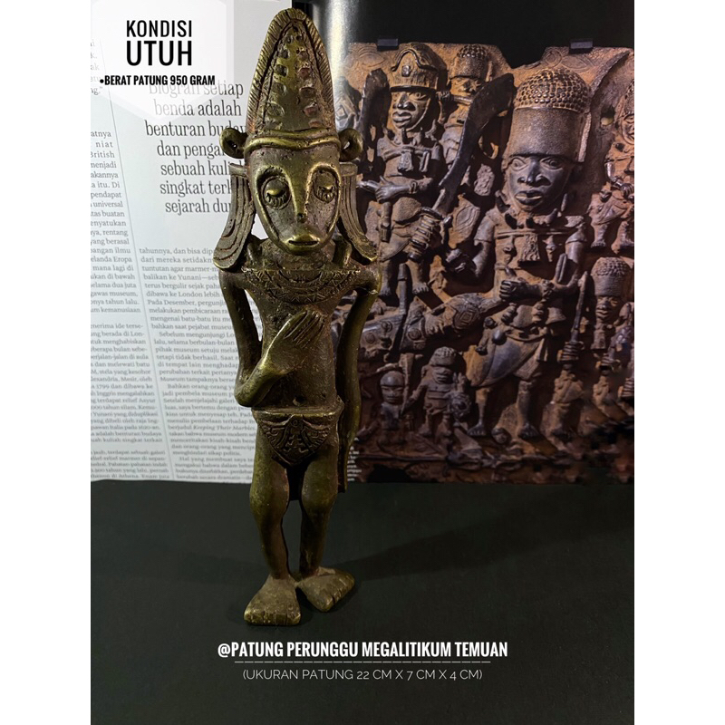 Jual Patung Perunggu Megalitikum atau Arca Kuno Temuan atau Artefak ...