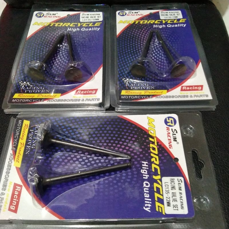 Jual KLEP SUM RACING CARBON UKURAN 19 20 22 BATANG 4,5MM 4,5 JUPITER MX MXKING VIXION OLD NVL ...