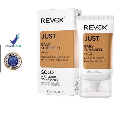Jual REVOX B77 JUST Daily Sun Shield Spf 50 30 ml | Shopee Indonesia
