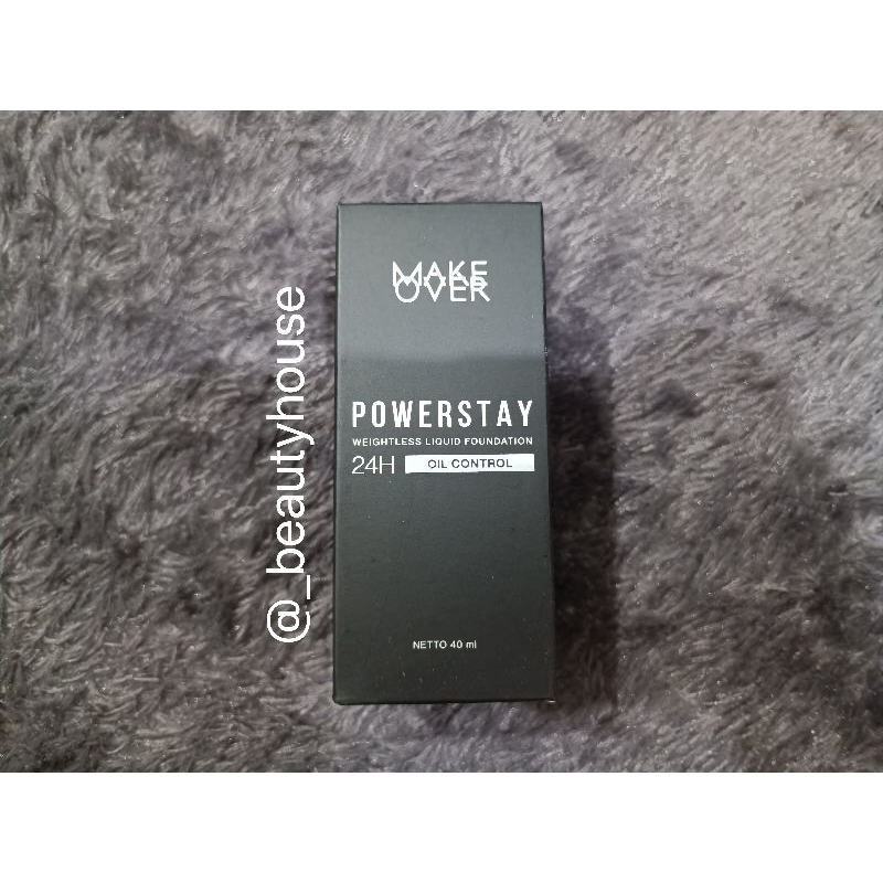 Jual ORIGINAL NEW MAKE OVER Powerstay 24H Weightless Liquid Foundation ...