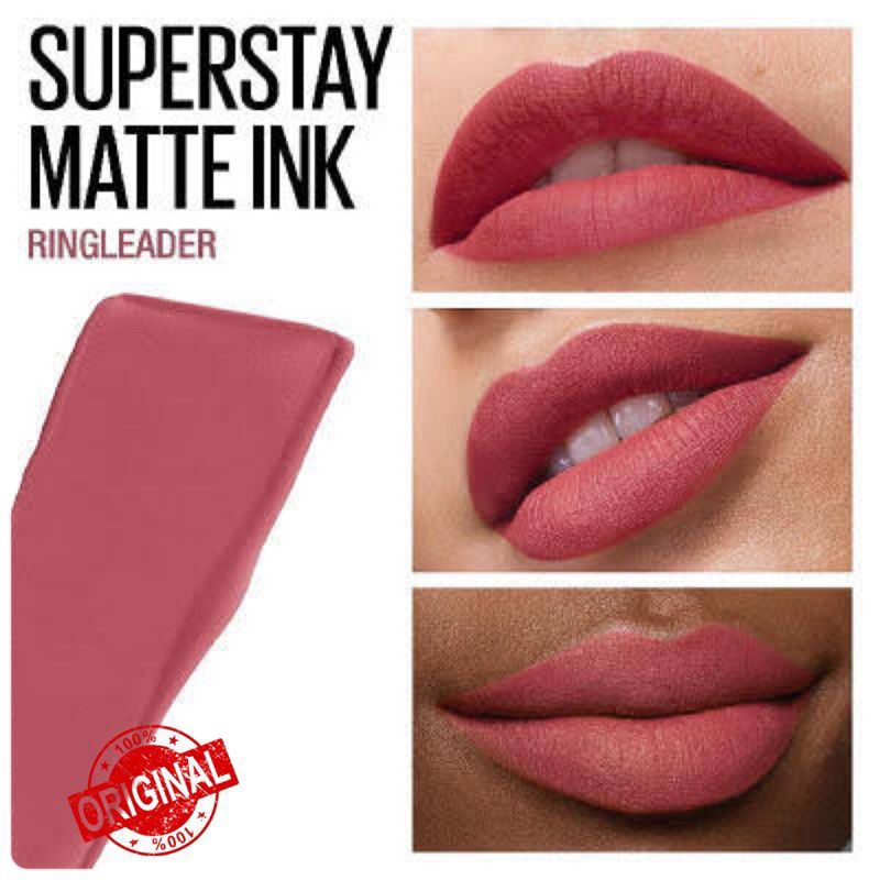 Jual MAYBELLINE SUPER STAY MATTE INK 175 RINGLEADER | Shopee Indonesia